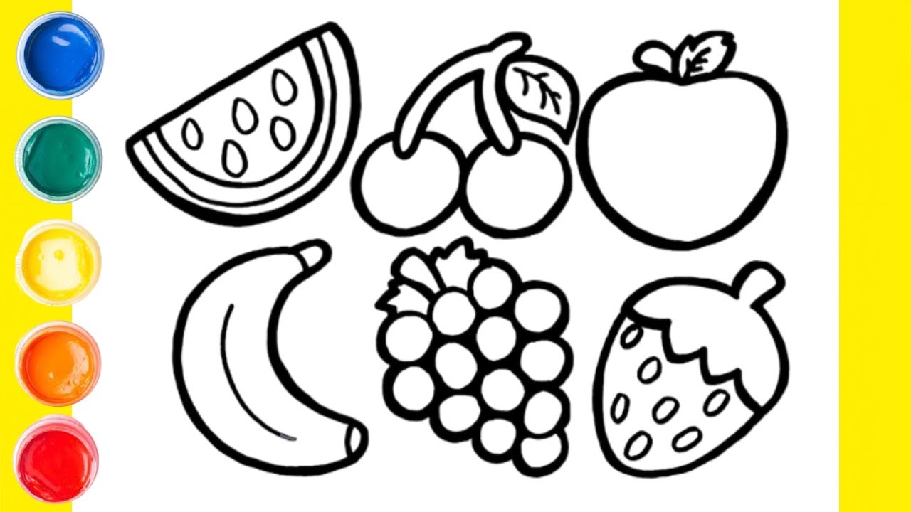 Learn Colors, Painting and coloring for toddlers, Art and study for ...