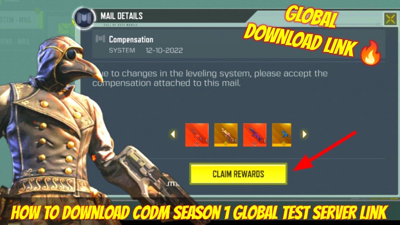 codm test server | codm season 1 test server download link | cod mobile ...