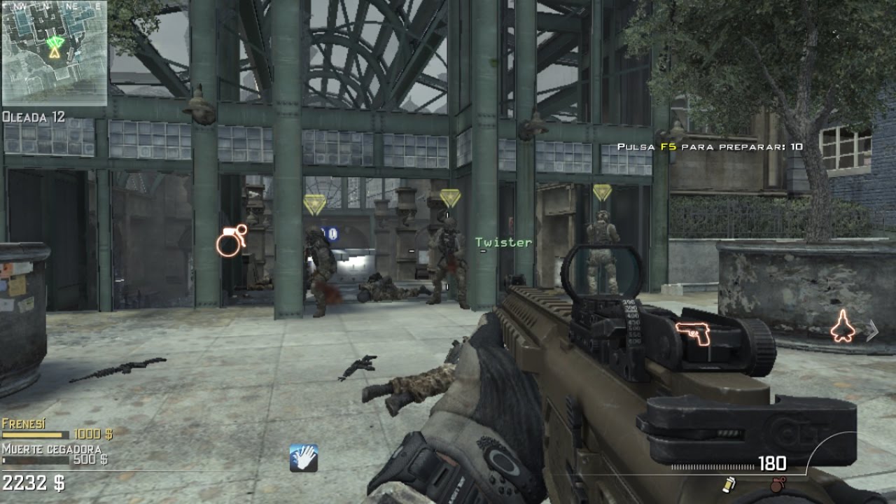 GAMEPLAY: call of duty mw3 supervivencia mapa (UNDERGROUND) español hd ...