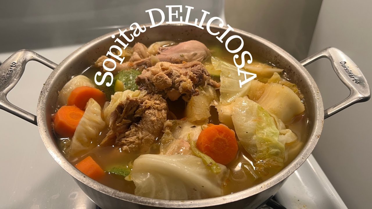 Sopa de Gallina *DELICIOSA Y NUTRITIVA!*😱😻 - YouTube