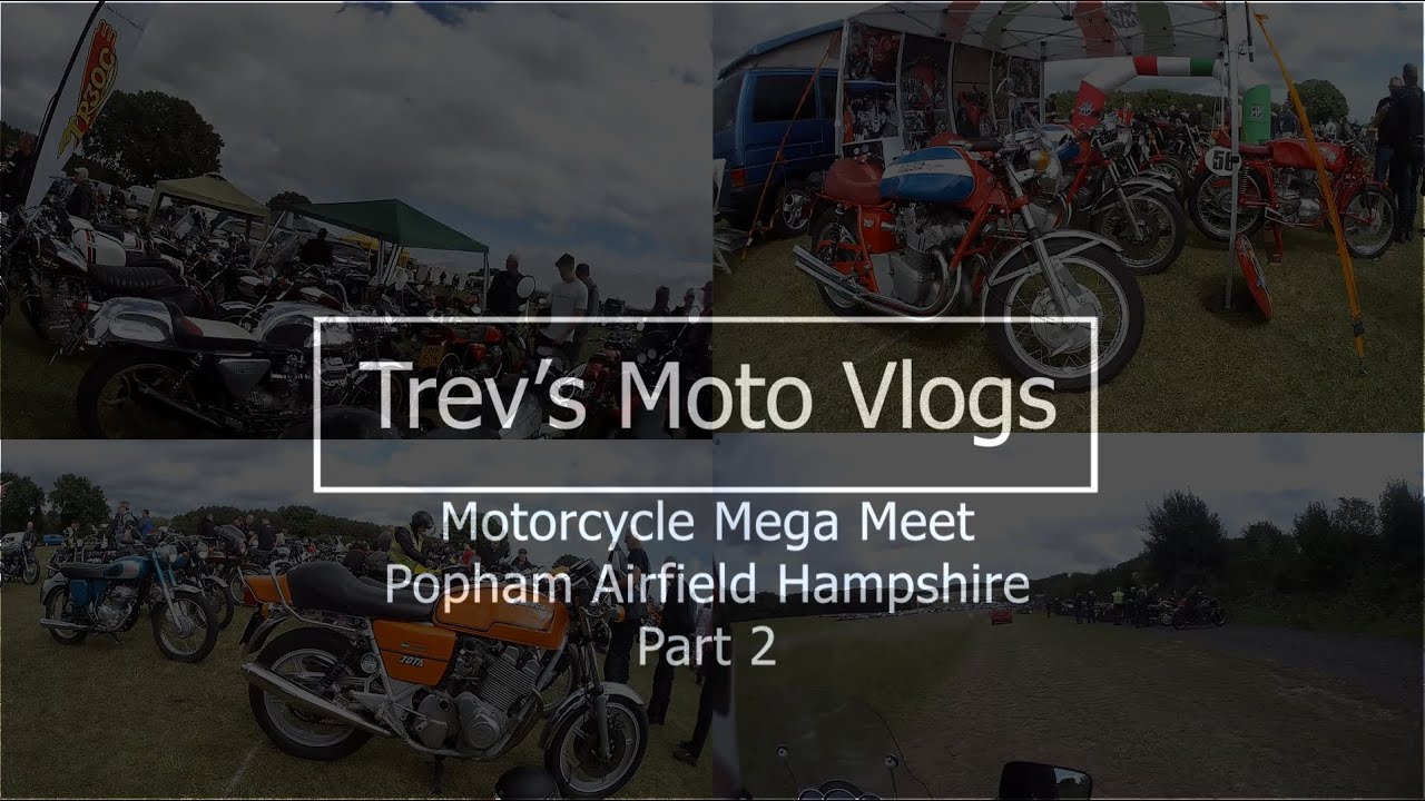 Motorcycle Mega Meet - Popham Airfield - Part 2 #bike #vlog #biker # ...