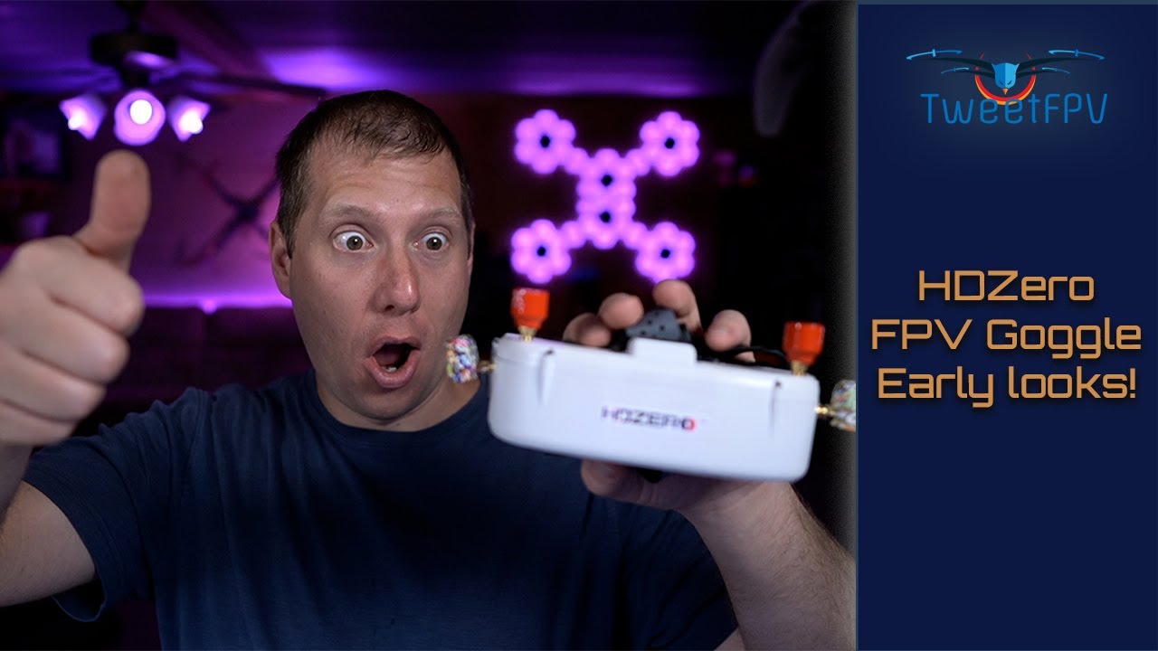 HD zero FPV Goggle early look! #HDZero #Sharkbyte #fpv #aprilfools ...