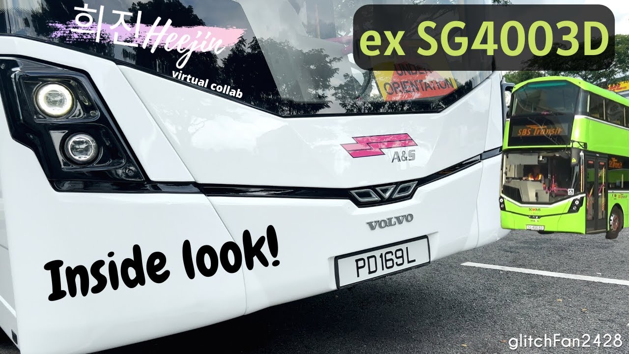 Inside ex SG4003D | A&S Transit Volvo B8L PD169L - YouTube