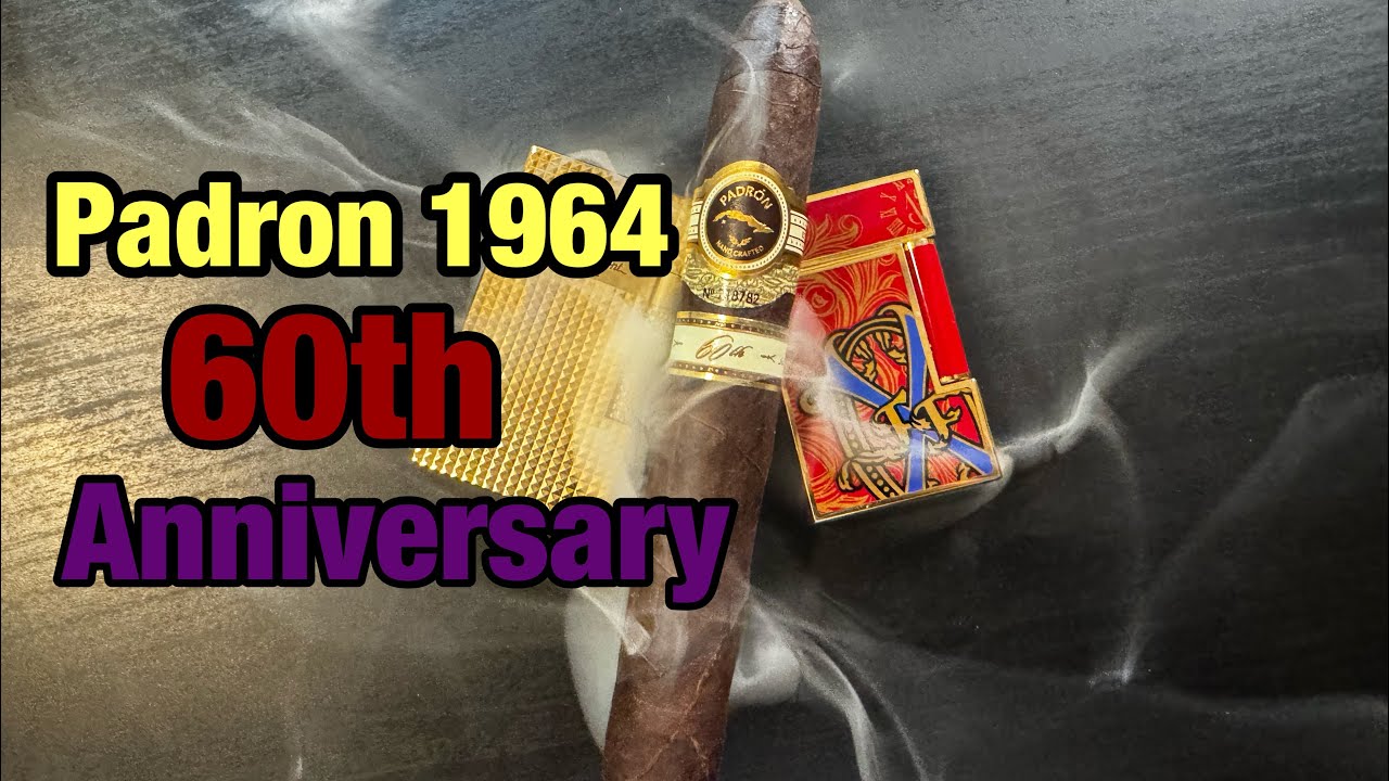 Padron 1964 60th Anniversary Maduro Triple Cigar Review With ...