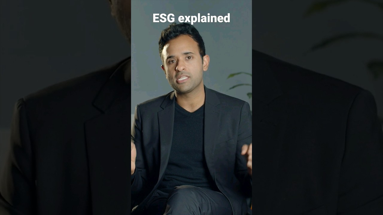ESG explained by Vivek Ramaswamy. #wokecapitalism - YouTube