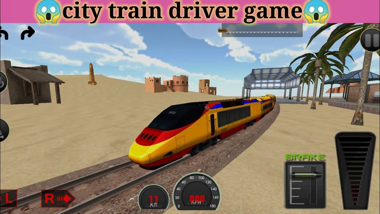 city train 🚂🚋driver offline game 3d city train simulator game Android ...