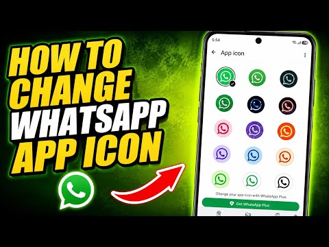 How to Change WhatsApp App Icon 📱
