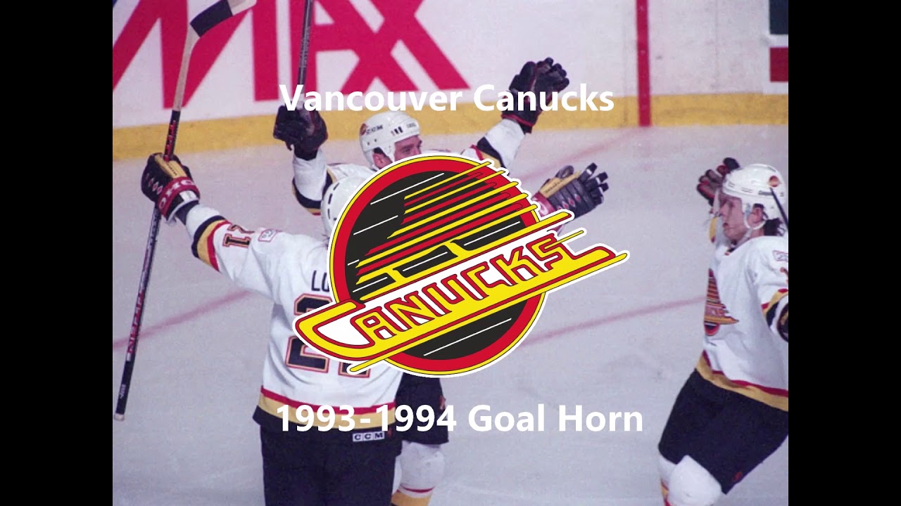 Vancouver Canucks 1993-1994 Goal Horn - YouTube