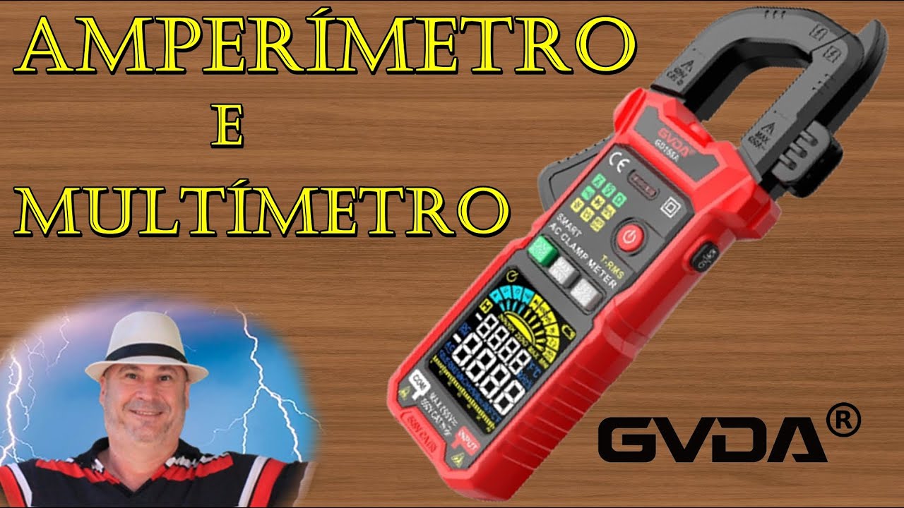 TUDO QUE VOCÊ PRECISA SABER SOBRE ESTA FERRAMENTA ALICATE AMPERIMETRO E MULTIMETRO DIGITAL GVDA ...