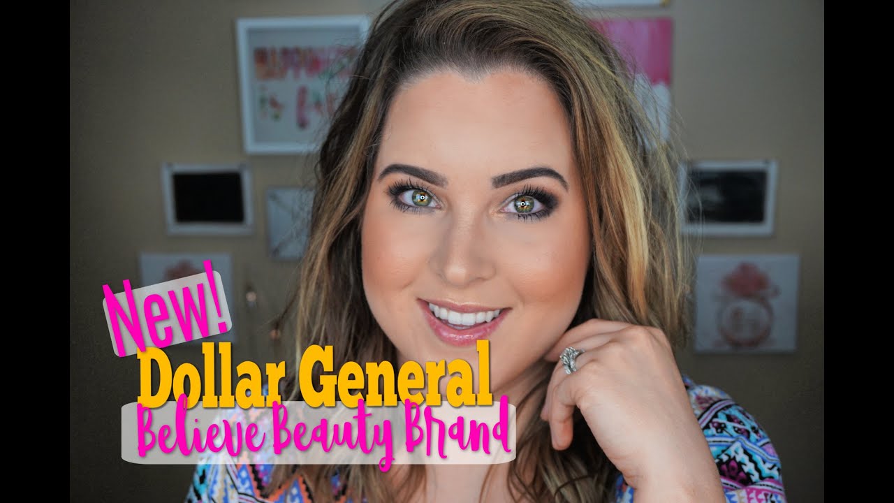 Full Face Believe Beauty! A New Dollar General Makeup Line!! - YouTube
