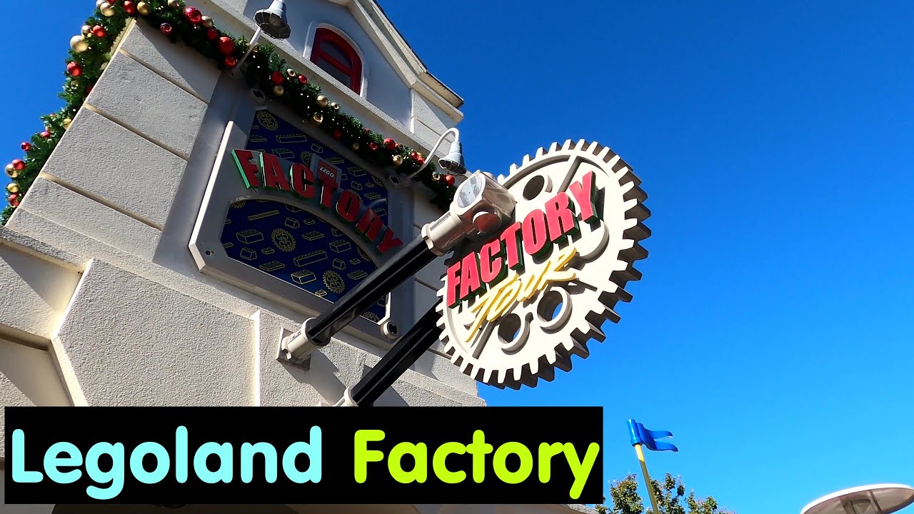 Legoland California Factory Tour | Lego Brick Construction | Legoland ...