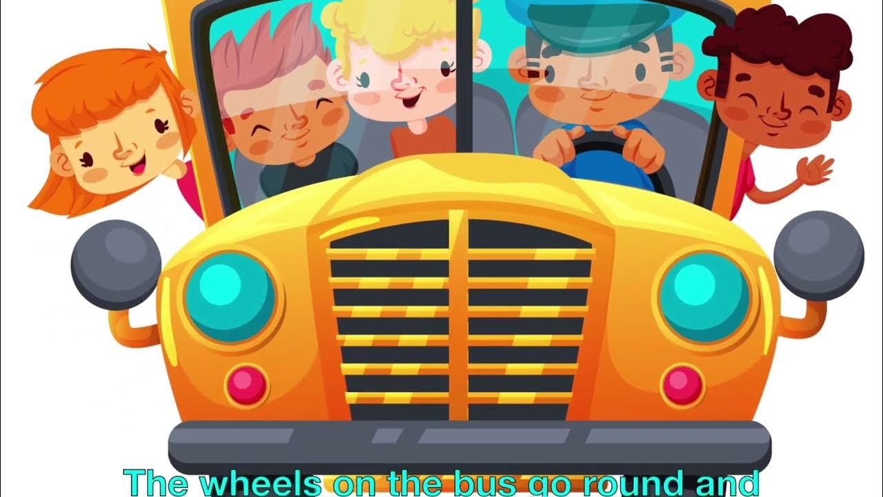 The Wheels on the Bus - Bilingual Nursery Rhymes to Learn and Sing ...