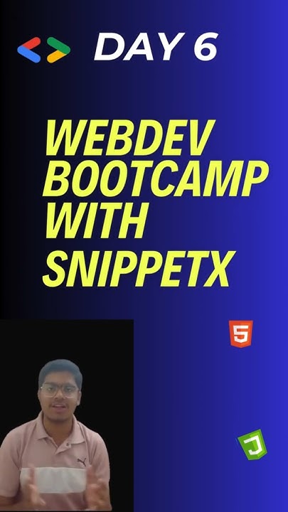🚀 Day 6 of WebDev with SnippetX! | Mastering HTML Forms for User Input #ietdavv #coding - YouTube