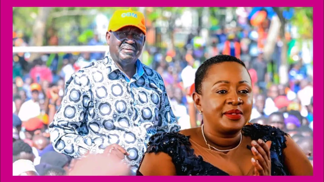 REGRETTING Sabina Chege FORCED to GIVE ODM Boss Raila Odinga a SPECIAL ...