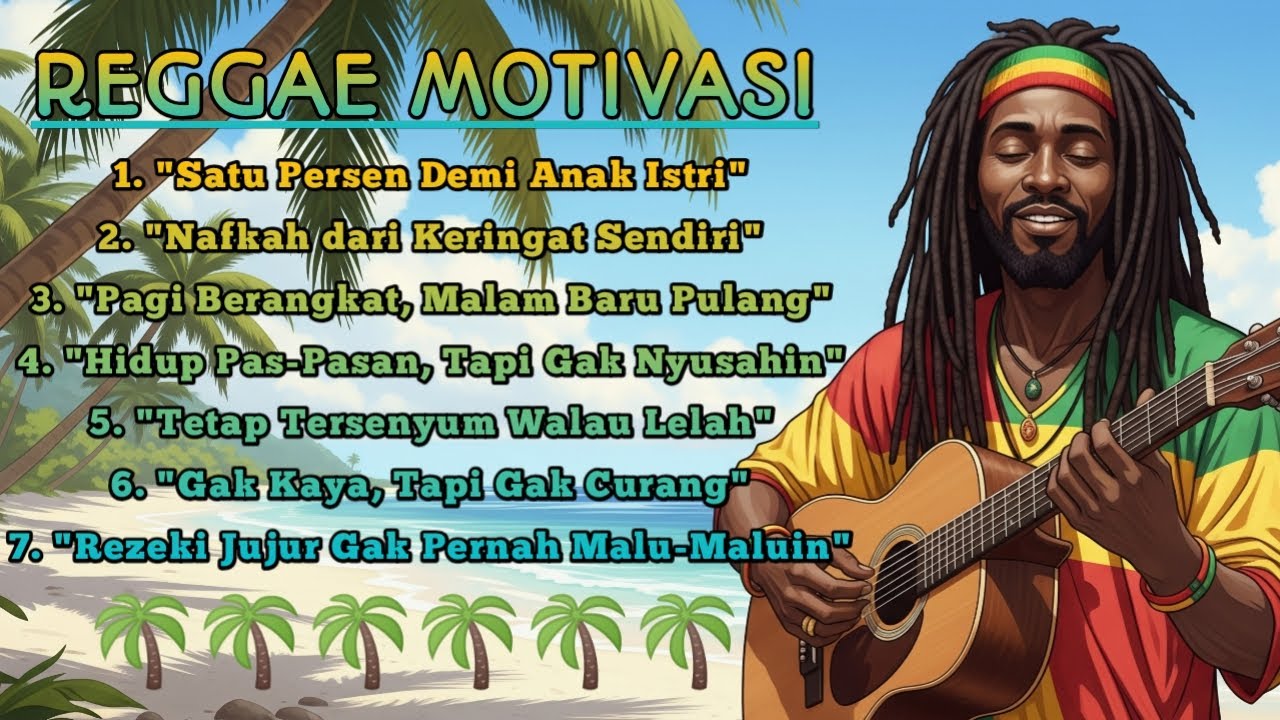 LAGU REGGAE TERBAIK 2025 || "Pagi Berangkat, Malam Baru Pulang" REGGAE ...