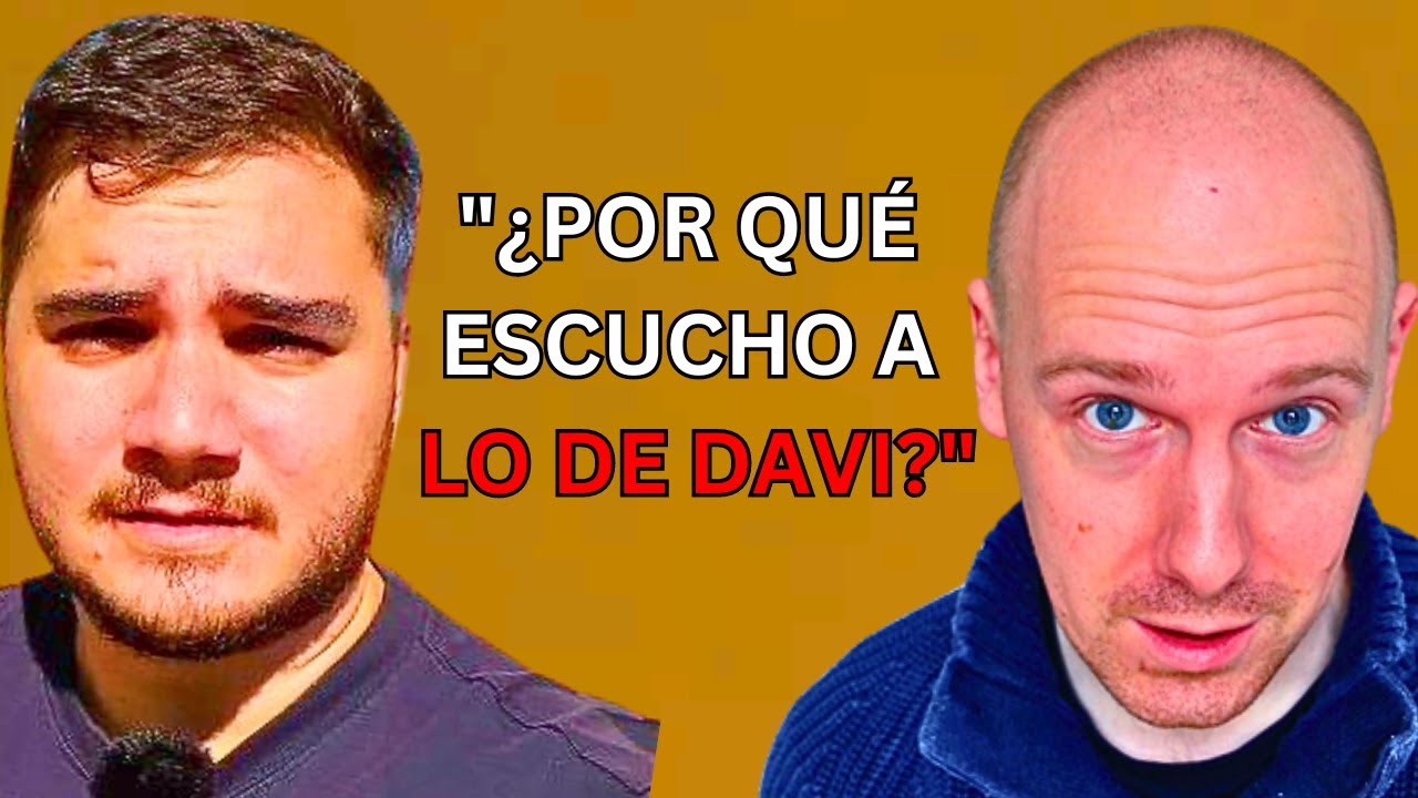 Lo de Davi, ¿Por qué puedes escuchar su voz en mi canal? - YouTube