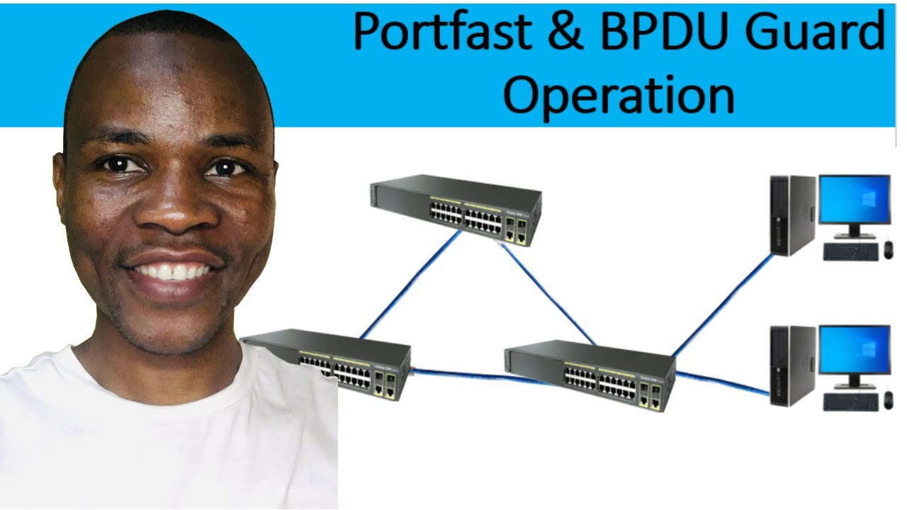 How Portfast and BPDU Guard operate - YouTube