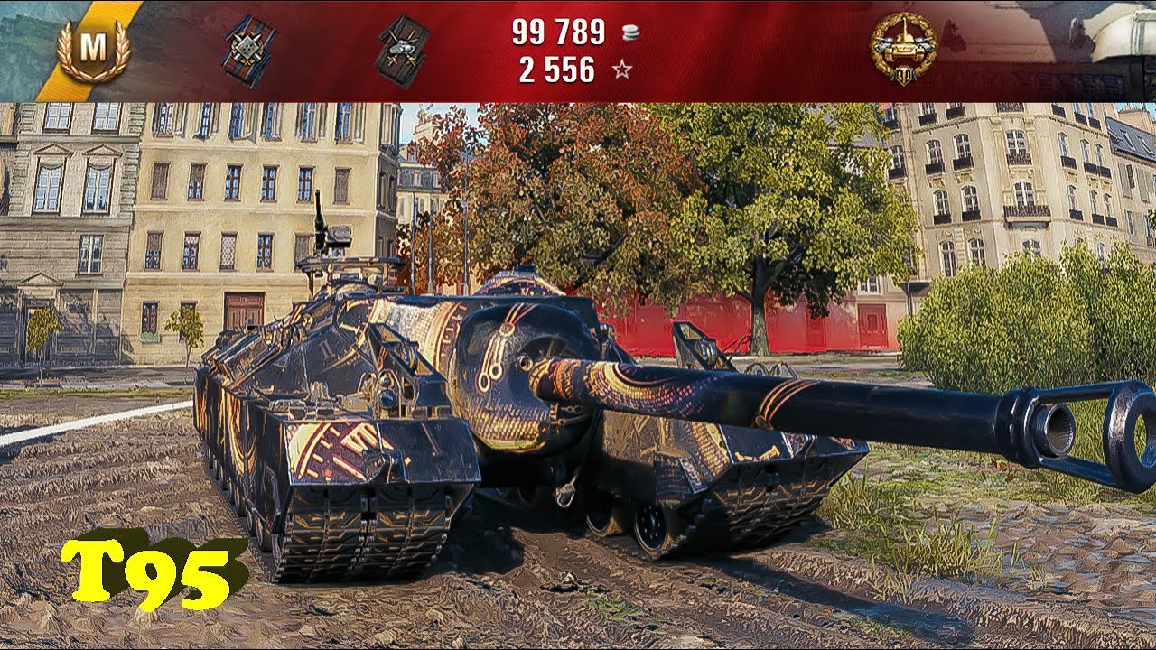 T95 - World of Tanks UZ Gaming - YouTube