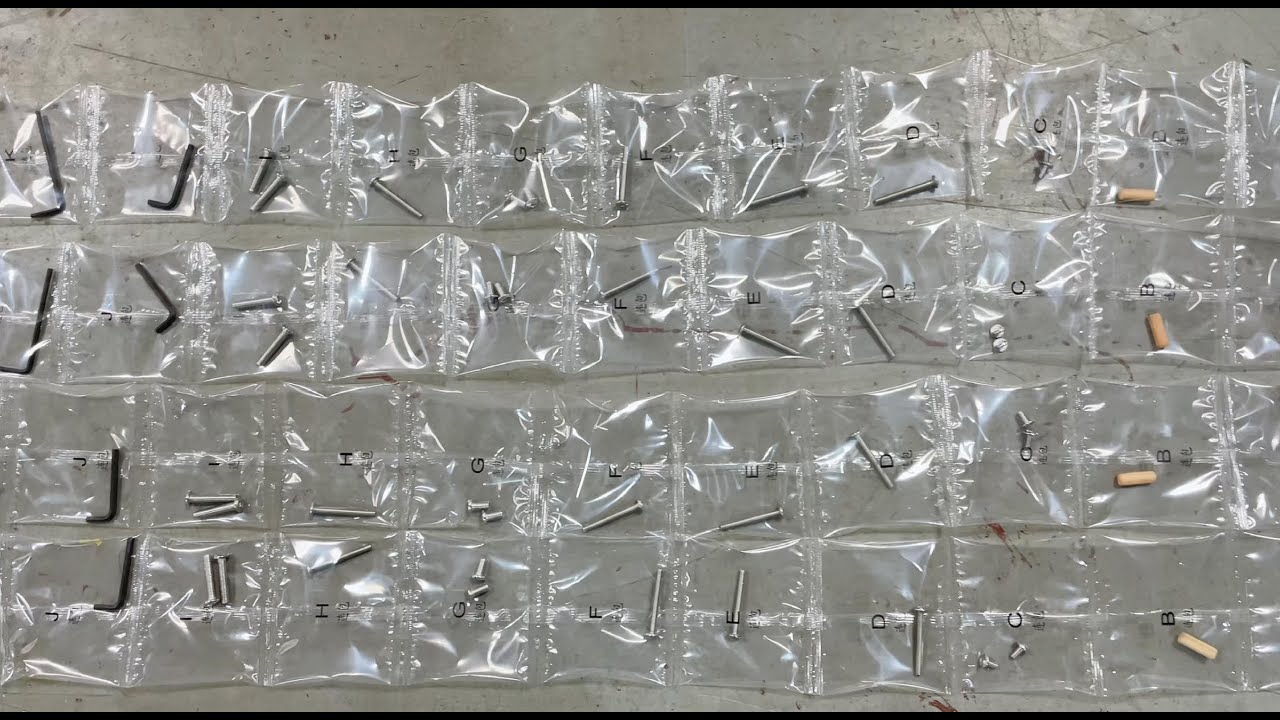 17B Automatic Hardware Combination Packaging Machine | Continuous Bagging & Sequential Coding ...