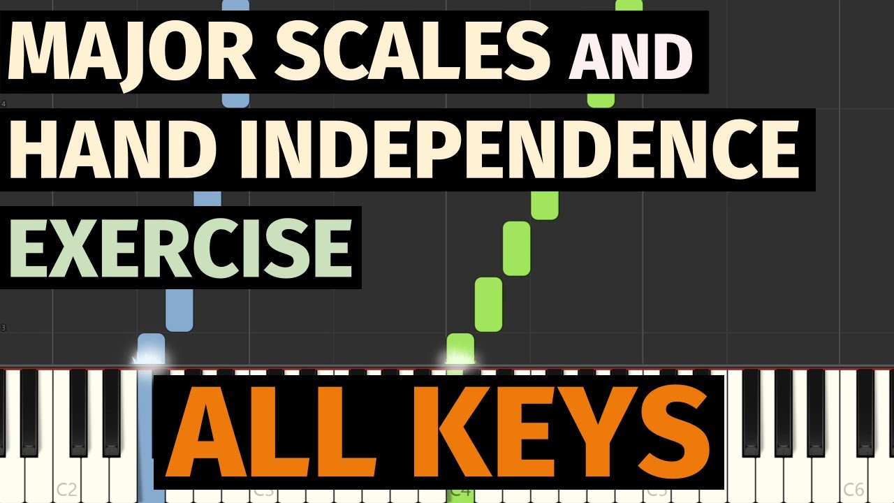 All Keys || Piano Scales and Hand Independece Exercise + Midi Download ...