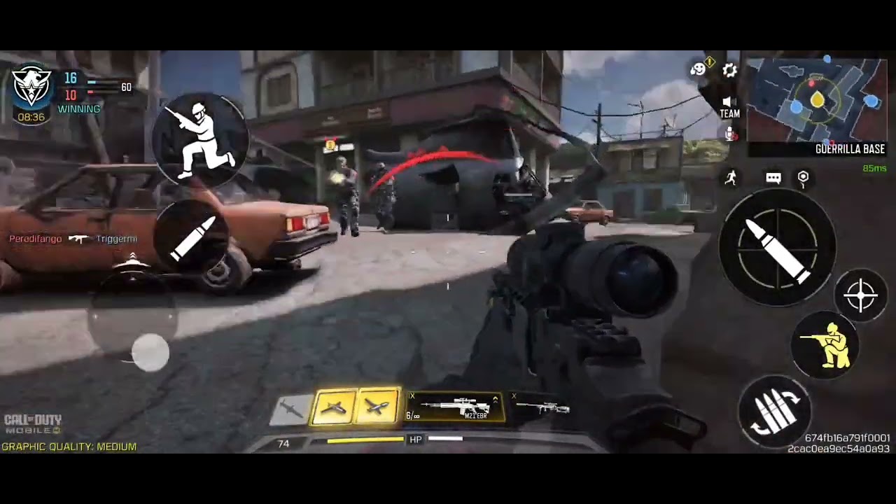 call of duty mobile multiplayer game of all guns - YouTube