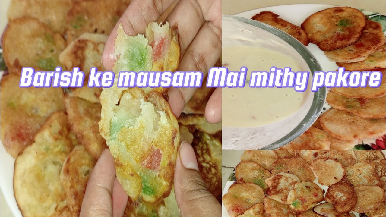 Mix fruit pakora recipe | Mithay pakore | in Rainy day / recipe / by ...