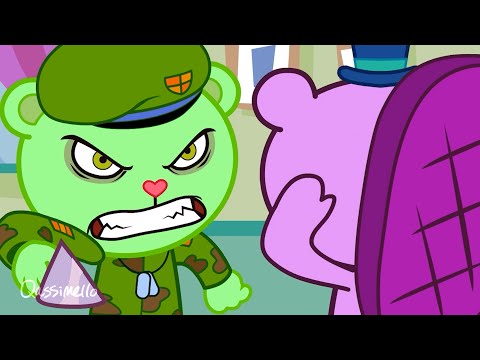 But Toothy can dodge Flippy's knife (Happy Tree Friends)