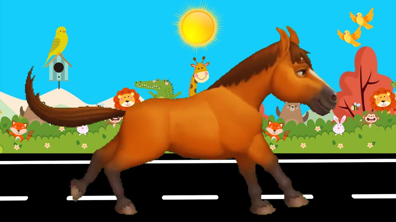 Animal Stampede | Animal Race | Animal Stampede in The Road Cow ...