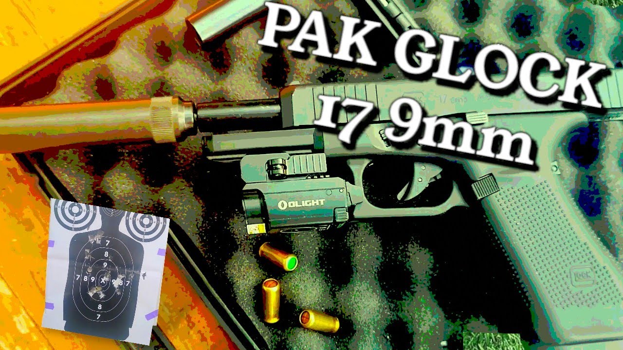 🇨🇵PAK glock 17 GEN5 Embout long en 68 #pak #glock17gen5 #fakegun - YouTube