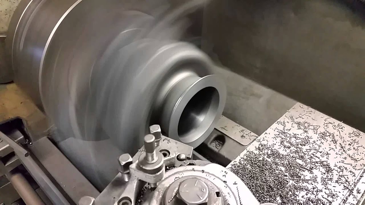 Machining Borg Warner Turbo - Glease Manufacturing - YouTube