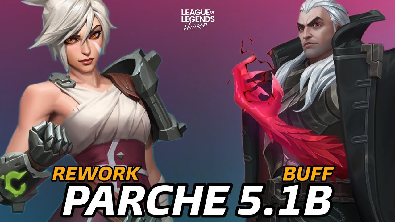 NOTAS DEL PARCHE 5.1B DE WILD RIFT: REWORKS DE MF Y RIVEN, EVENTOS ...