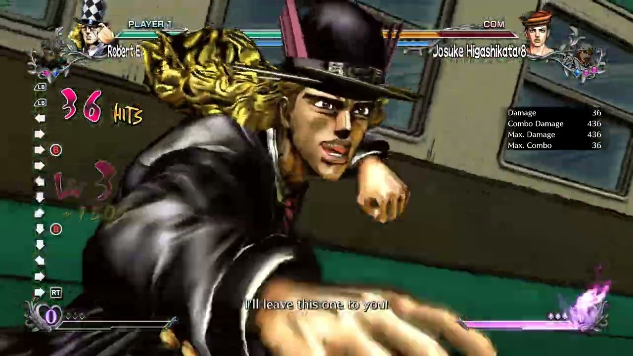 Speedwagon 724 damage combo - YouTube