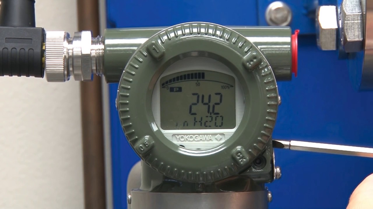 Manual Tank Level Transmitter Adjustment on Yokogawa DPharp ...