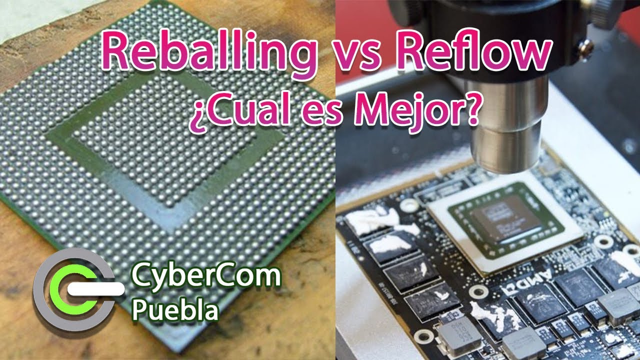 reballing vs reflow - YouTube