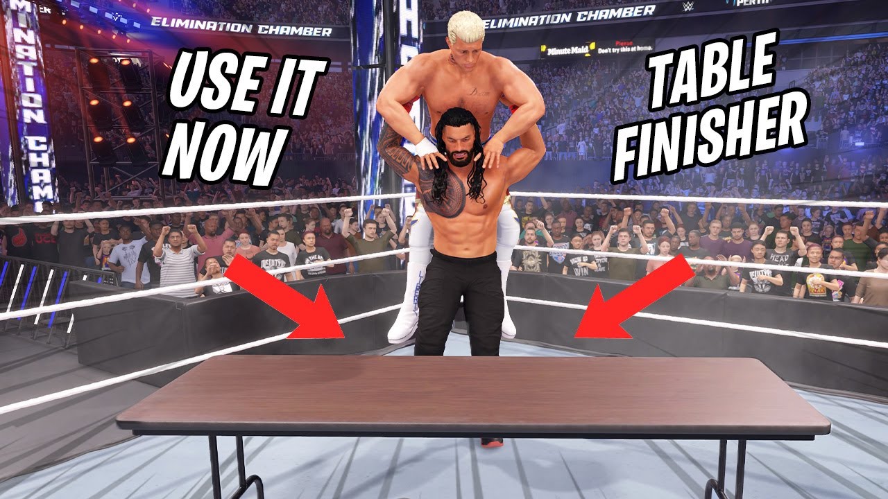 20 Moves Perfect For Table Finisher in WWE 2K25 - YouTube