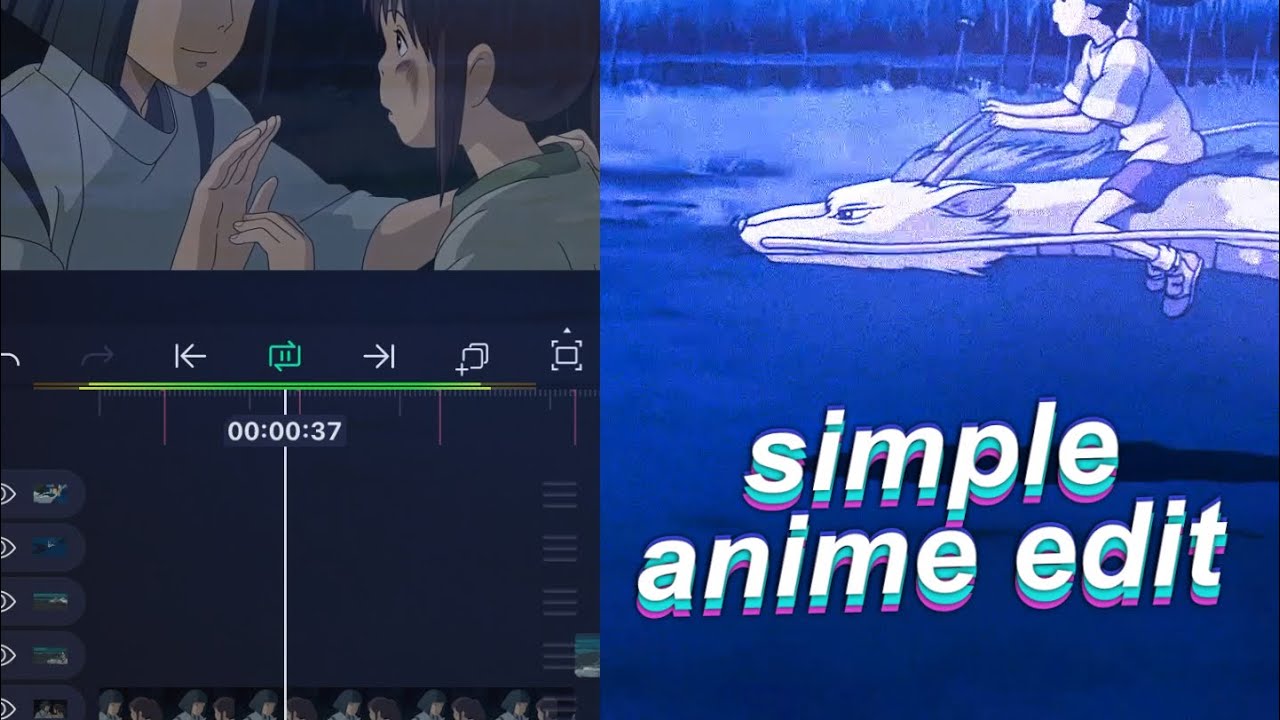 How to make a simple anime edit (Alight Motion Tutorial) - YouTube
