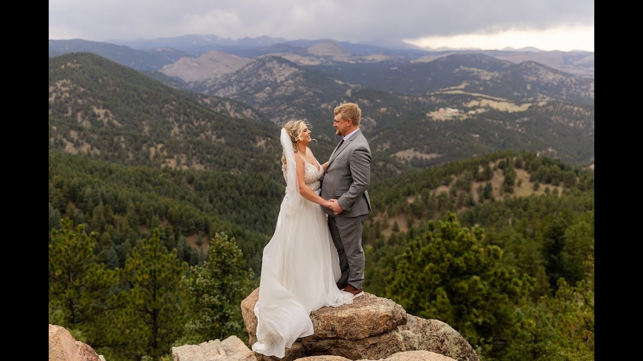 Adventure Elopement in the Colorado mountains | Ashley and Tyler - YouTube