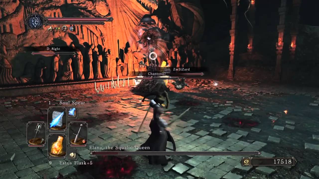 DS2:SotFS Elana, the Squalid Queen - YouTube