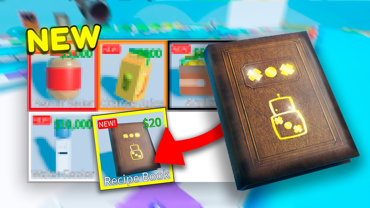NEW RANDOM ITEMS + RECIPE BOOK ! 📚🥰 - YouTube