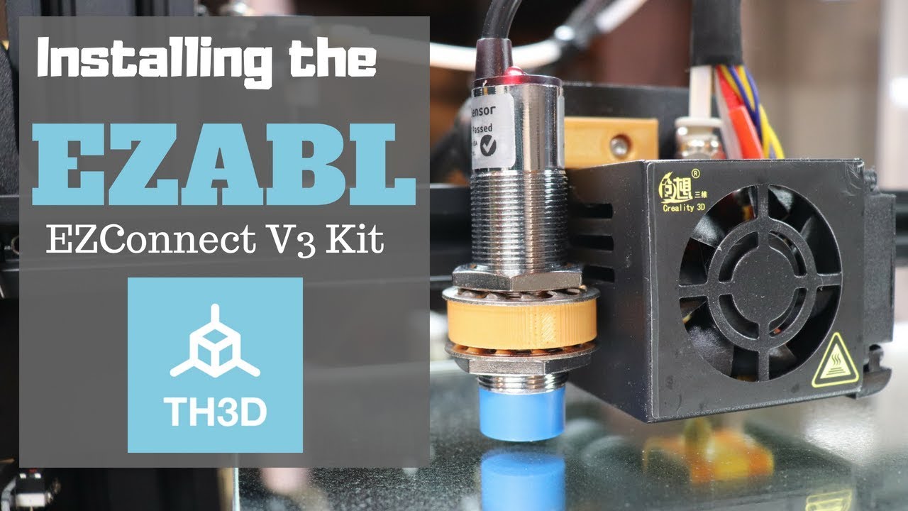 Installing the TH3D EZABL Sensor on the Creality CR-10S - YouTube