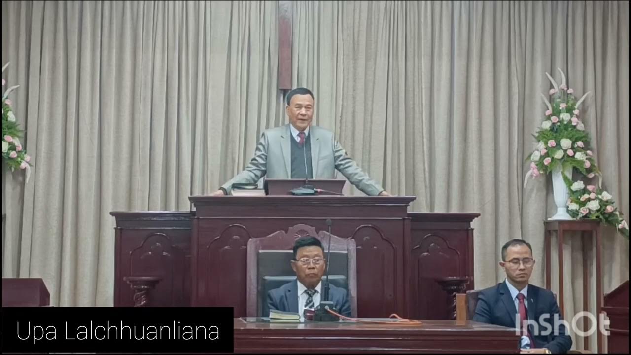 Upa Lalchhuanliana thusawi -Rev.H.Vanlalruattluanga thlahna - Ni 4.1.25 Zan @ Mamit Hmunsam ...