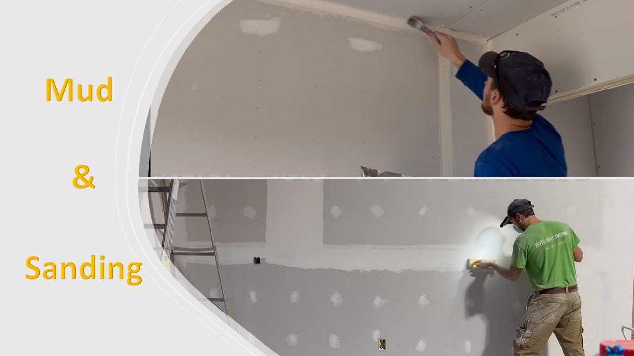 Mud & Sanding - YouTube