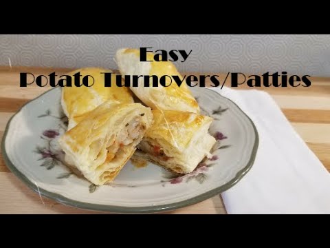 Quick and Easy Potato Turnovers/Patties - YouTube