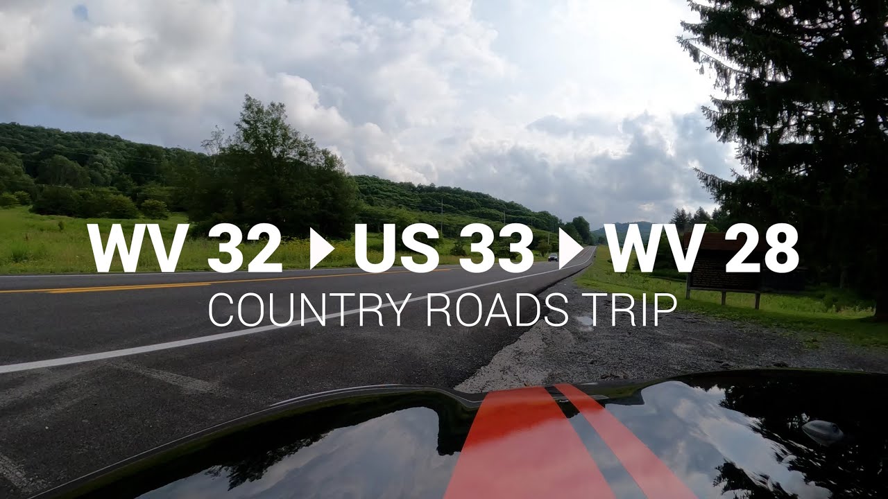 WV 32 to US 33 to WV 28 - Country Roads, West Virginia - YouTube