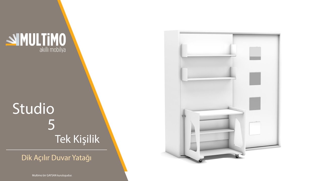Studio 5 - Multimo Akıllı Mobilyalar - YouTube