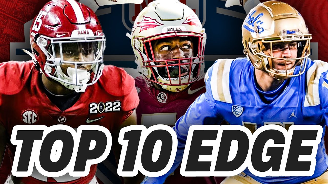 2024 NFL Draft Top 10 EDGE Rankings | Jared Verse, Dallas Turner, and ...