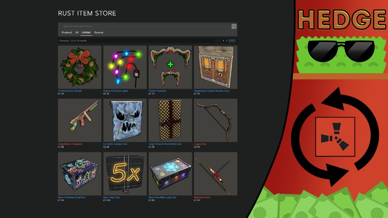 Rust Store Rotation: Christmas Week 2 (December 21 2023) - YouTube