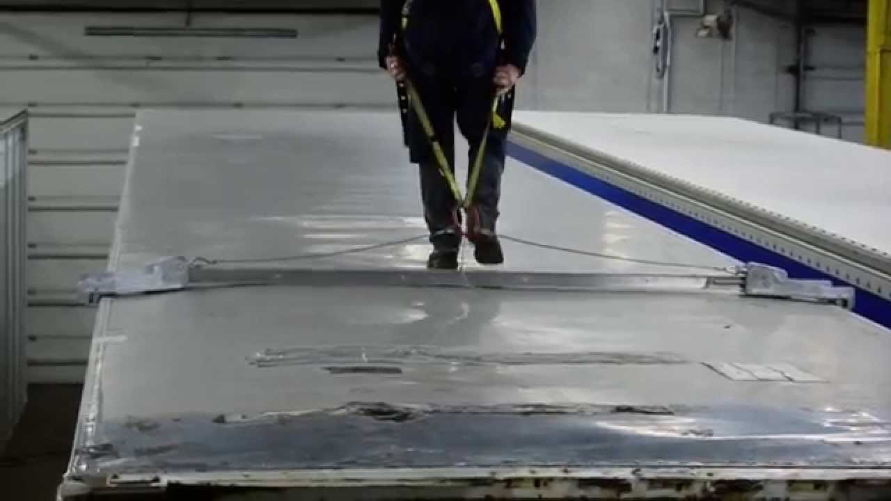 Eagle Hook AH1 Fall Restraint Mobile System - YouTube