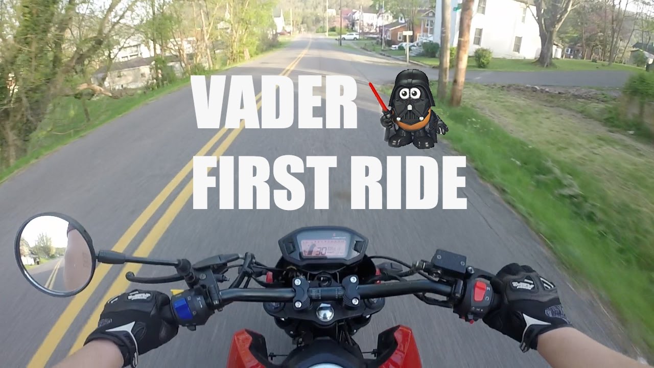 Vader 125cc First Street Ride - YouTube