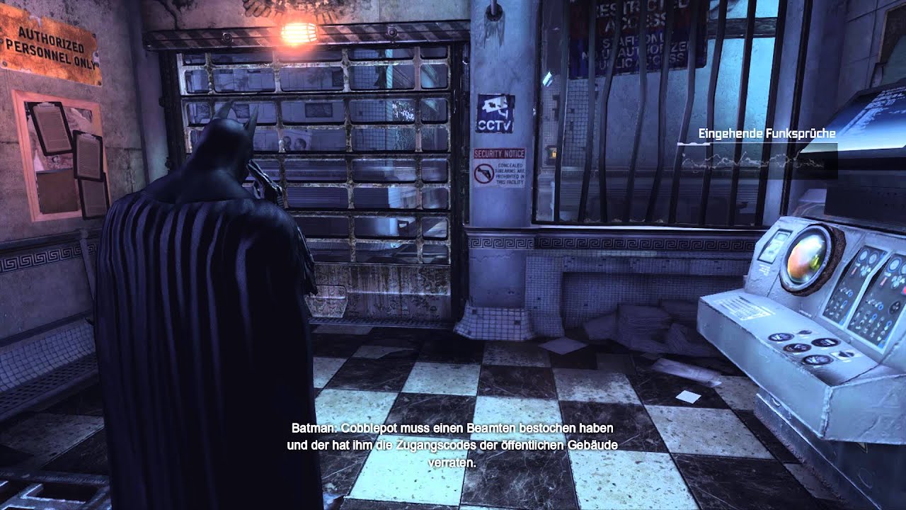 Das GCPD (Gotham City Police Department) - F9 - Batman: Arkham City ...